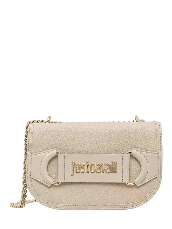 Just Cavalli Logo Cross Body Bag - Neutrals