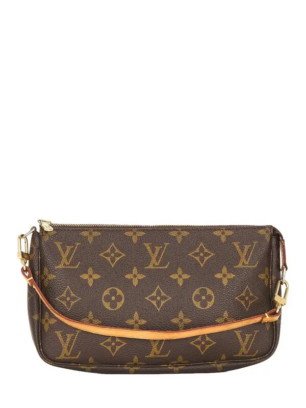 LOUIS VUITTON Monogram Pochette Accessoires Shoulder Bag - Brown