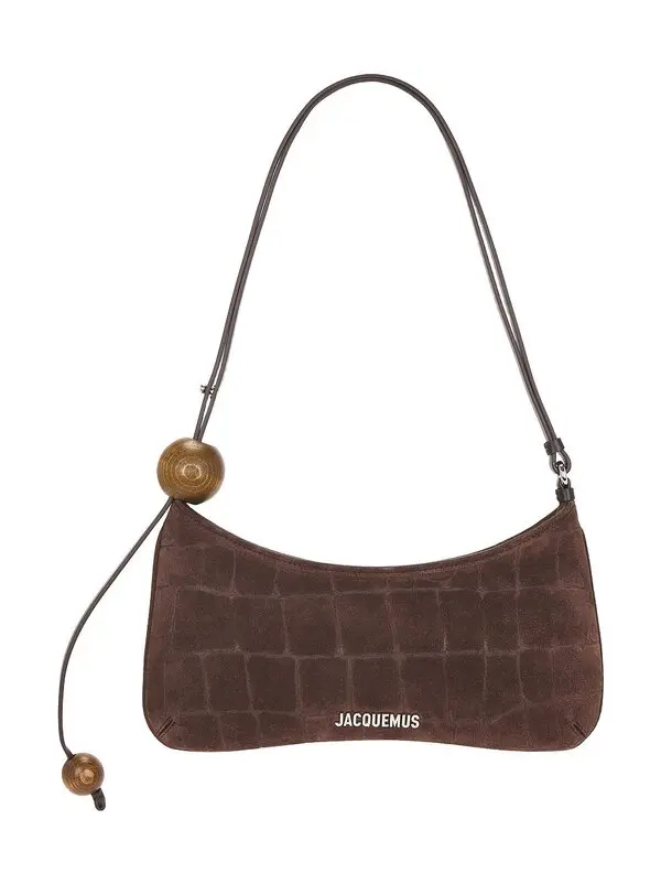 Jacquemus Le Bisou Perle - Dark Brown