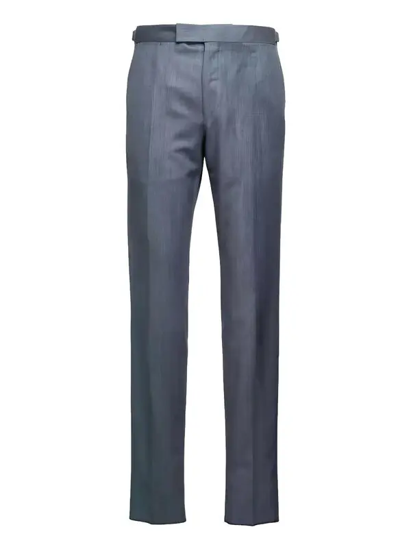 Zegna Welt-pockets Trousers - Blue