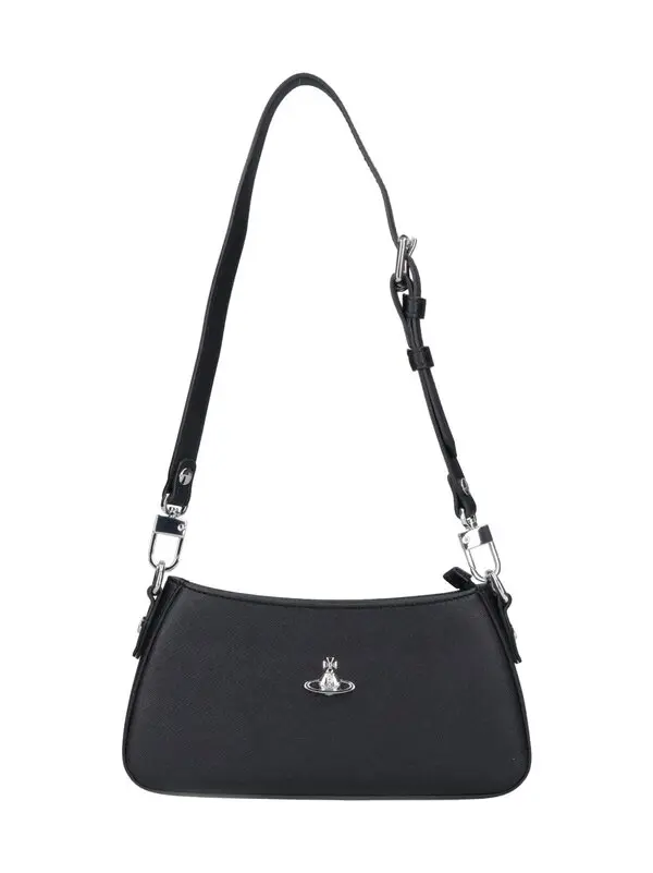 VIVIENNE WESTWOOD Tasha Shoulder Bag - Black