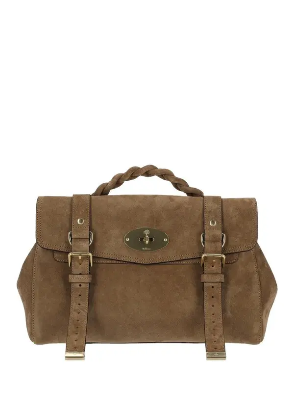 Mulberry Shoulder Bag With Top Handle - Brown