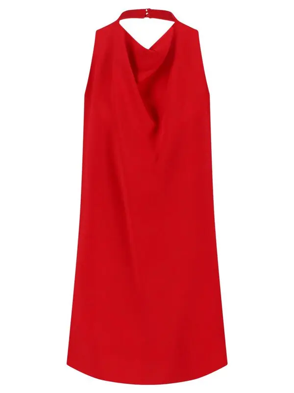 Chloé Silk Mini Dress - Red