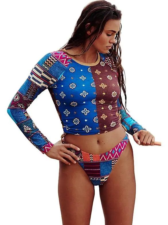 BOTEH Cerulea Rash Guard - Zaffre Blue