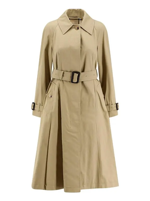 Burberry Ellingham Organic Cotton Trench - Beige