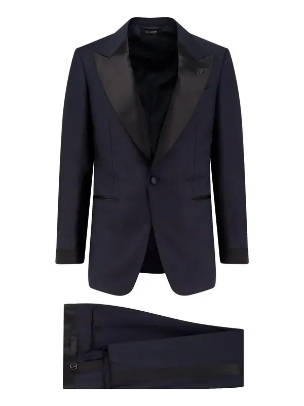 TOM FORD Shelton Wool Tuxedo - Blue