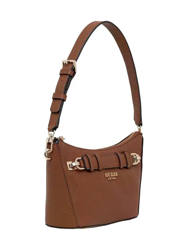 Guess Gregoria Shoulder Bag - Brown