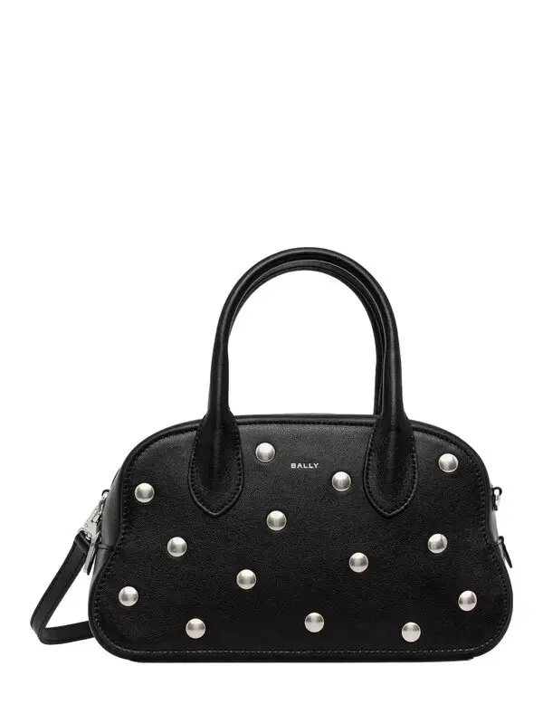 Bally Studded Tote Bag - Black