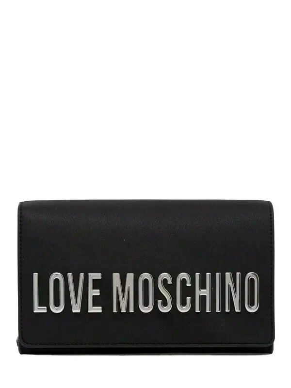 Moschino Chain-strap Crossbody Bag - Black