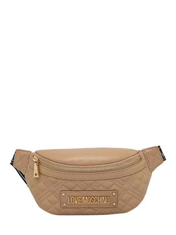 Moschino Quilted-design Belt Bag - Brown