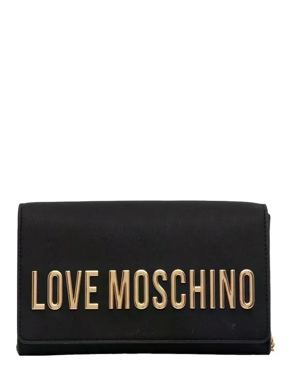 Moschino Chain-strap Shoulder Bag - Black