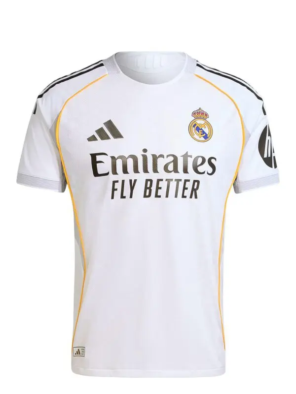 Adidas Real Madrid 25/26 Home Authentic Jersey - White / Soccr-rms-s2r / Soccr-rms-s2r