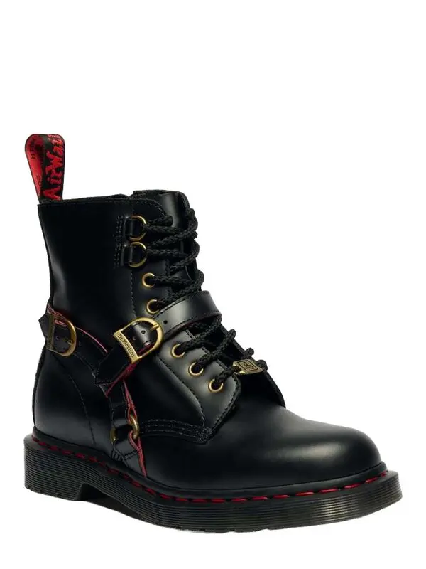 Dr. Martens 1460 Year Of The Horse Leather Boots - Black