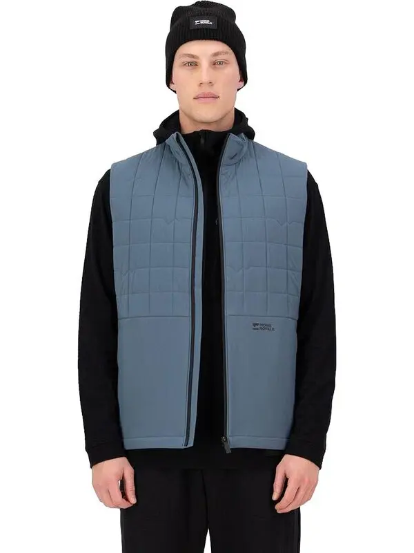 MONS ROYALE Canyon Merino Insulated Vest - Goblin Blue