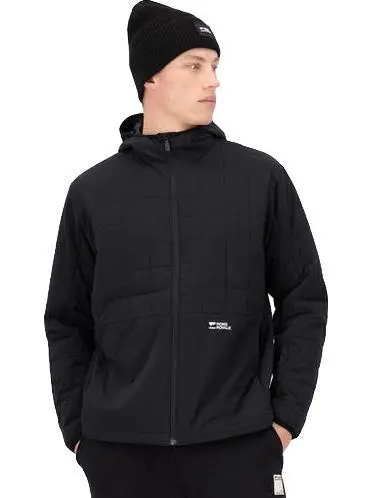 MONS ROYALE Canyon Merino Insulated Hooded Jacket - Black