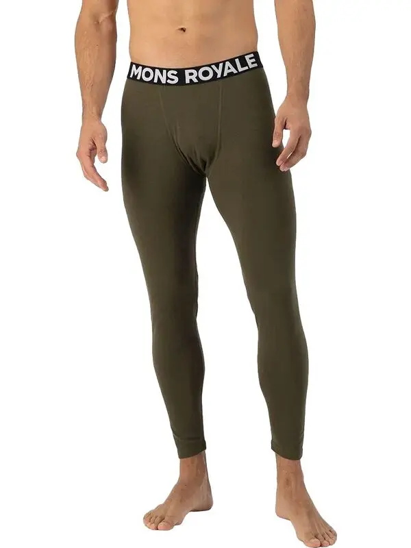 MONS ROYALE Cascade Legging - Dark Olive