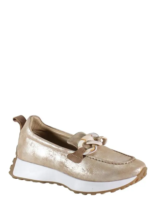 DIBA TRUE Kind Words Sneaker Loafer - Gold