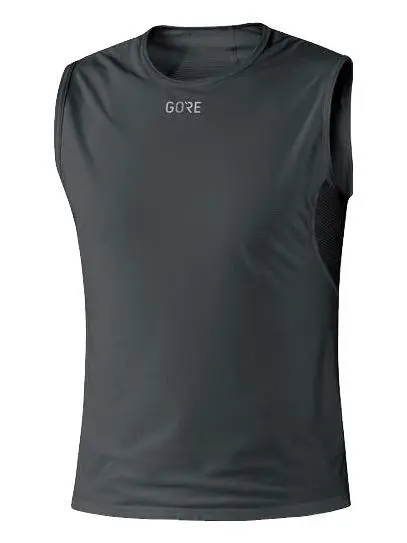 GOREWEAR Windstopper Base Layer Sleeveless Shirt - Black