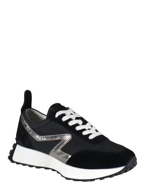 DIBA TRUE Kind Mark Lace Up Sneaker - Black/pewter