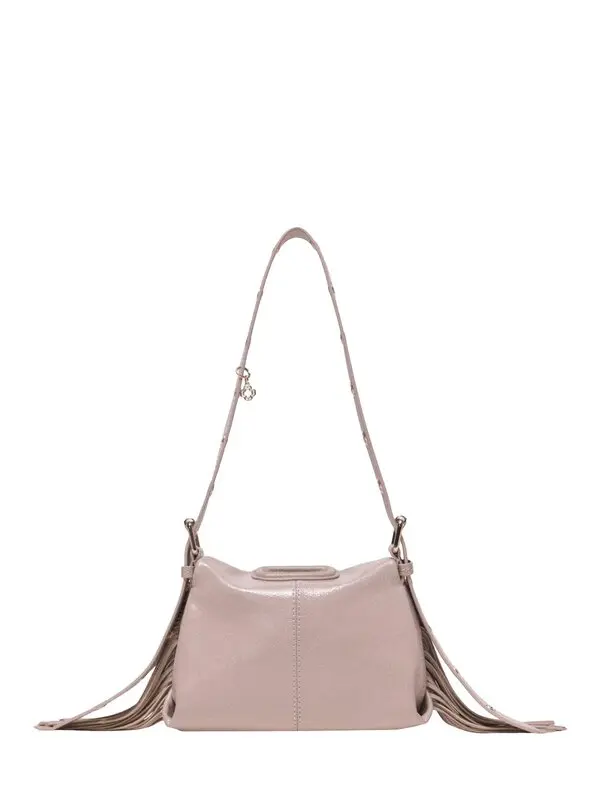 Maje Naplak Leather Miss M Mini Bag - Mastic Beige