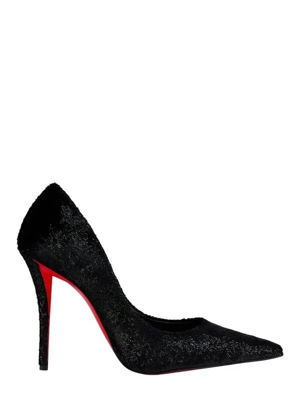 CHRISTIAN LOUBOUTIN Miss Z Pumps 100 - Black