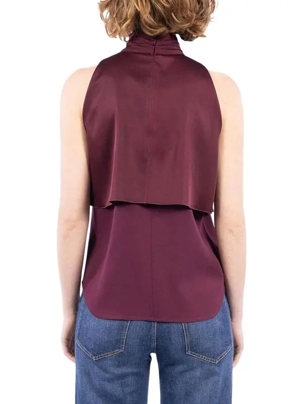 CALLAS MILANO Belinda Sleeveless Top - Violet