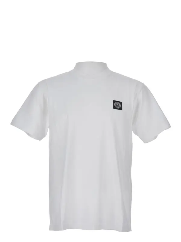 Stone Island Logo T-shirt - White