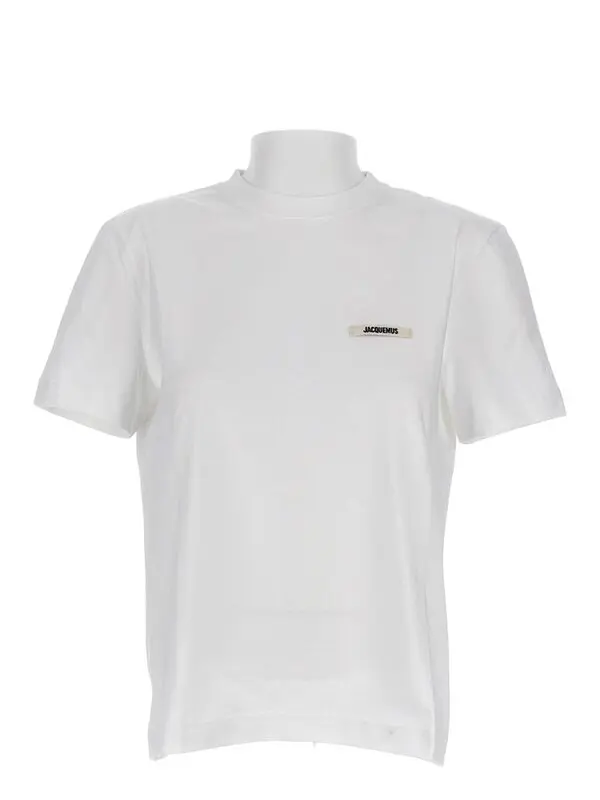 Jacquemus Gros Grain T-shirt - White