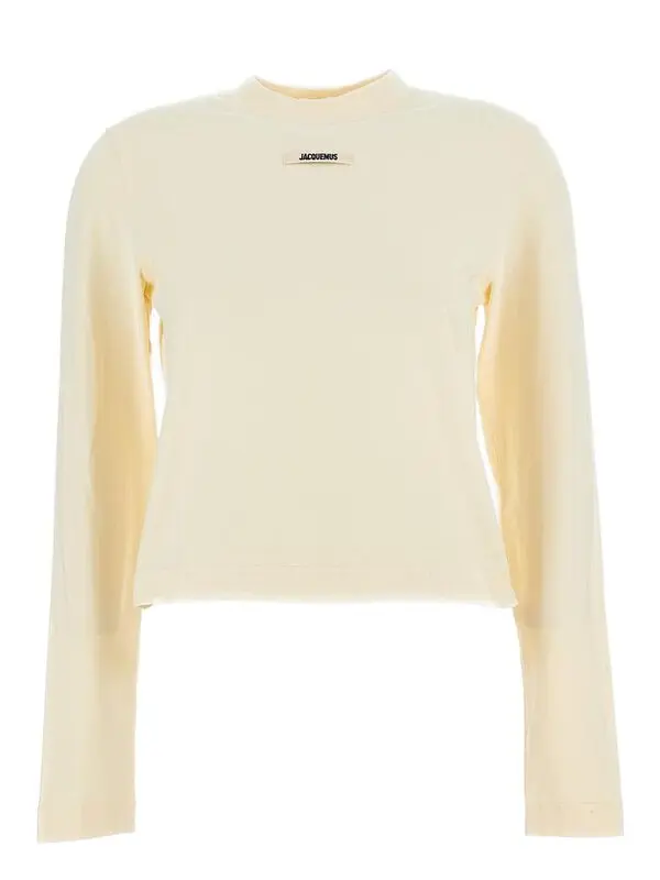 Jacquemus Le Gros Grain T-shirt - Beige