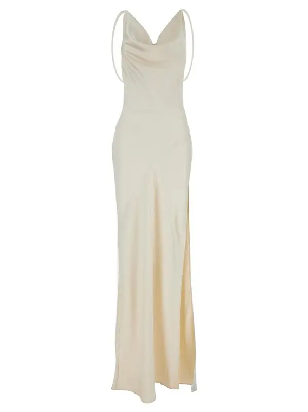Andamane Vera Long Dress - White