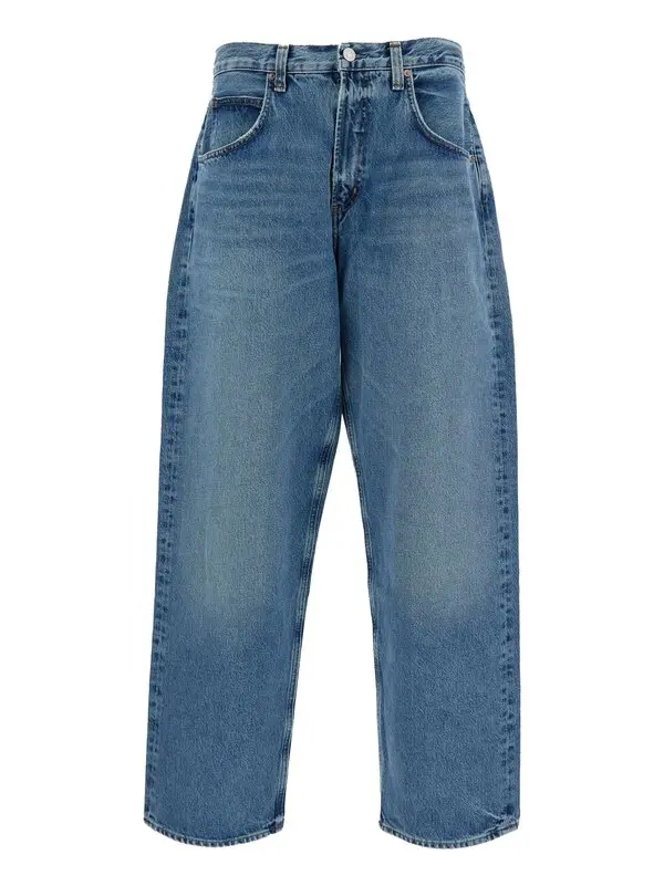 AGOLDE Fusion Wide Leg Jeans - Blue