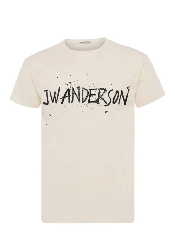 JW Anderson Circular T-shirt - White