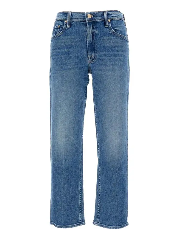 MOTHER The Newbie Ankle Jeans - Blue