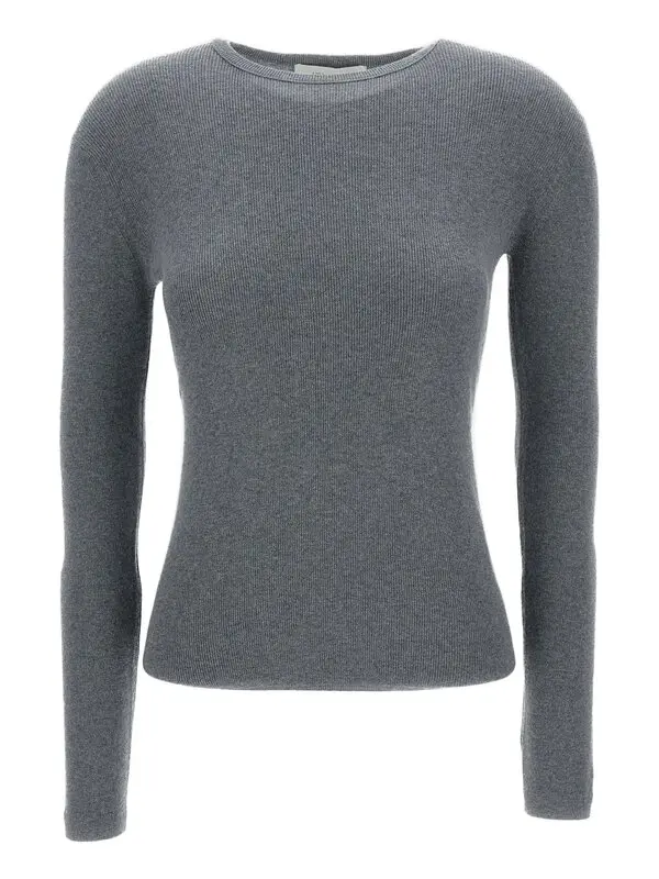 LISA YANG Long Sleeve Sweater - Grey
