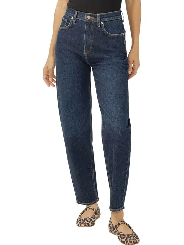 SILVER JEANS CO. Arc High Waist Slim Barrel Jeans - Woolwich