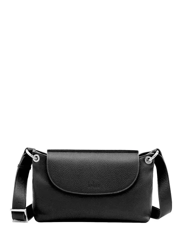 BEHNO Medium Judith Crossbody Satchel - Black