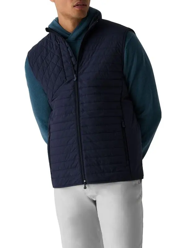 Greyson Ultralight Hybrid Puffer Vest - Maltese Blue