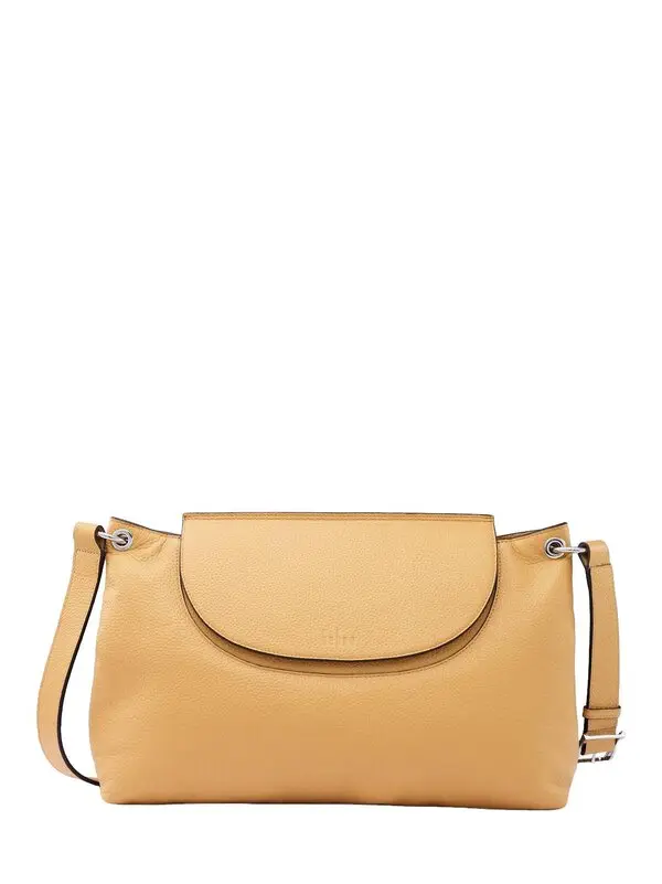 BEHNO Large Judith Crossbody Satchel - Bisque