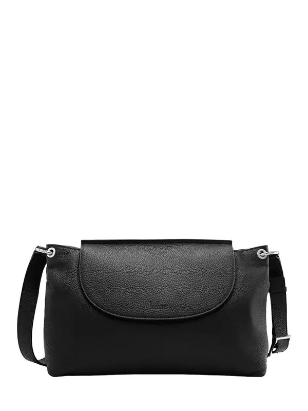 BEHNO Large Judith Crossbody Satchel - Black