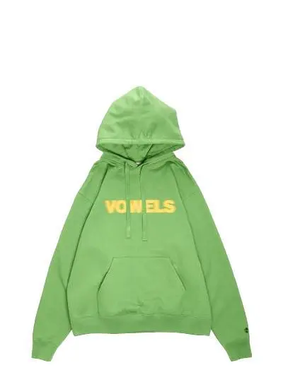 VOWELS Hoodie - Kelly Green