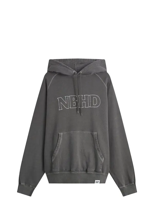 NEIGHBORHOOD Pigment Dyed Sweat Hoodie - Black