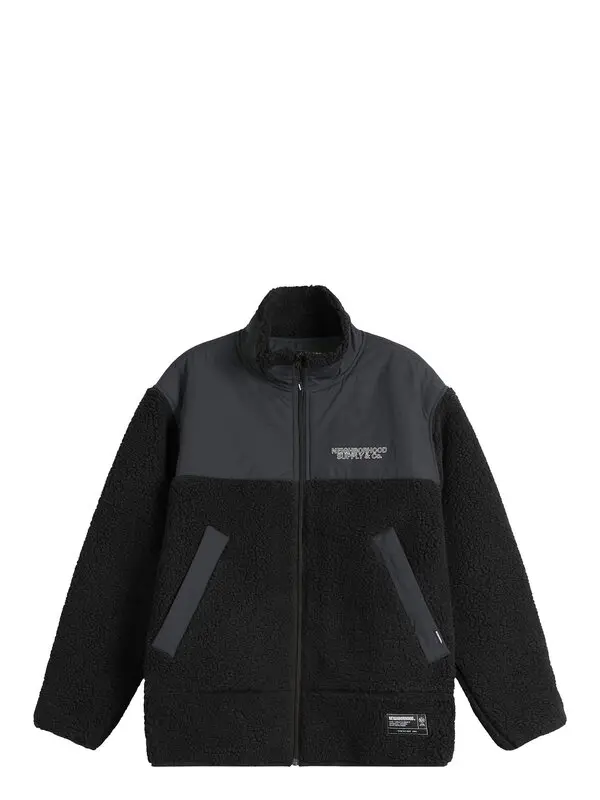 NEIGHBORHOOD Fleece Jacket - Black