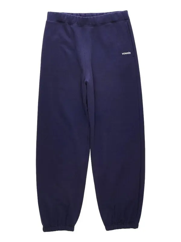 VOWELS Classic Sweatpants - Navy