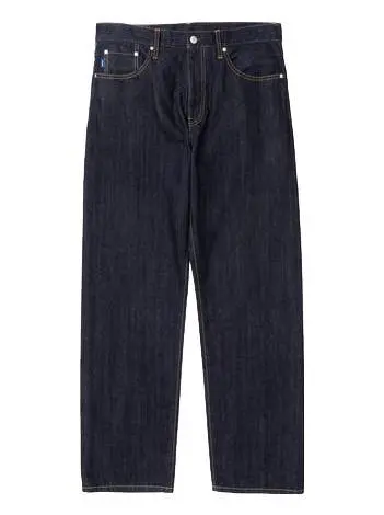 VOWELS Original Relaxed Straight Selvedge Denim - Indigo