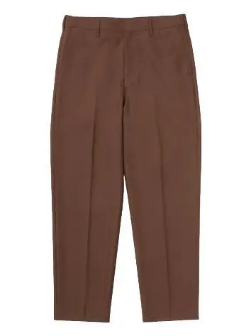 VOWELS Structured Suit Pants - Brown