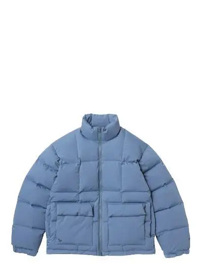 VOWELS Down Filled Puffer Jacket - Blue