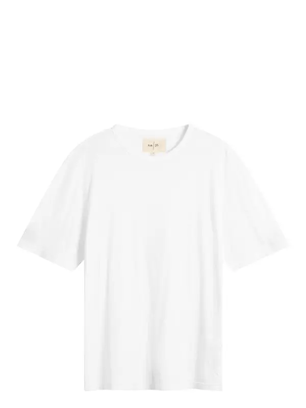 Folk Relaxed Assembly T-shirt - White Nep