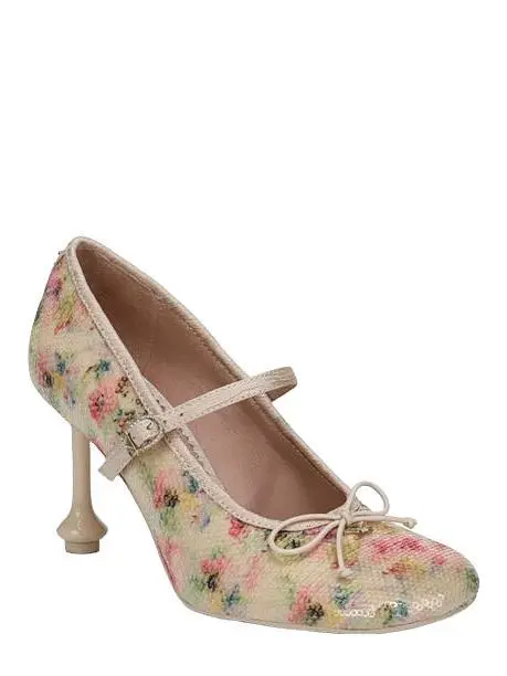 CIRCUS NY BY SAM EDELMAN Vivian Mary Jane Pump - Vanilla Bean Multi