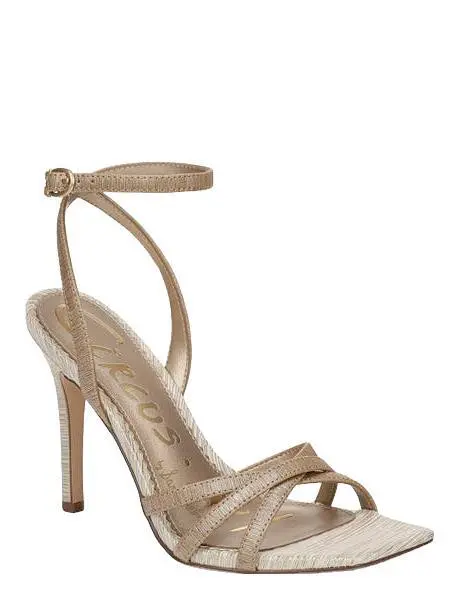 CIRCUS NY BY SAM EDELMAN Bria Ankle Strap Sandal - Vintage Gold