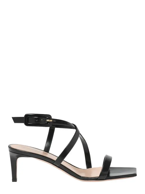 GIANVITO ROSSI Lindsay Sandal - Black - Calf